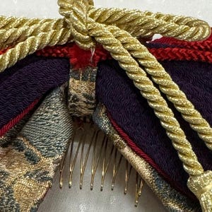 Vintage Japanese Silk Bow - Etsy