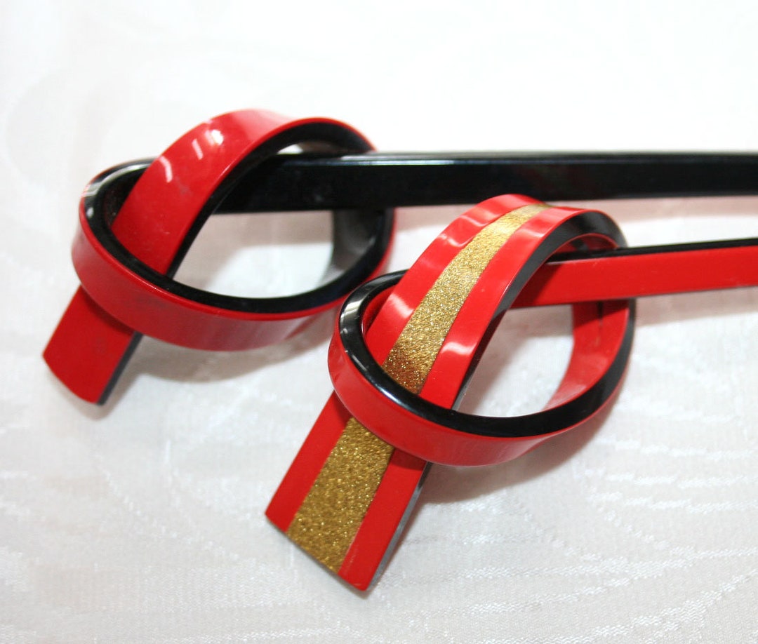 Vintage Japanese Hair Sticks - Etsy