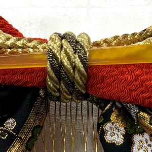 Vintage Japanese Silk Bow - Etsy