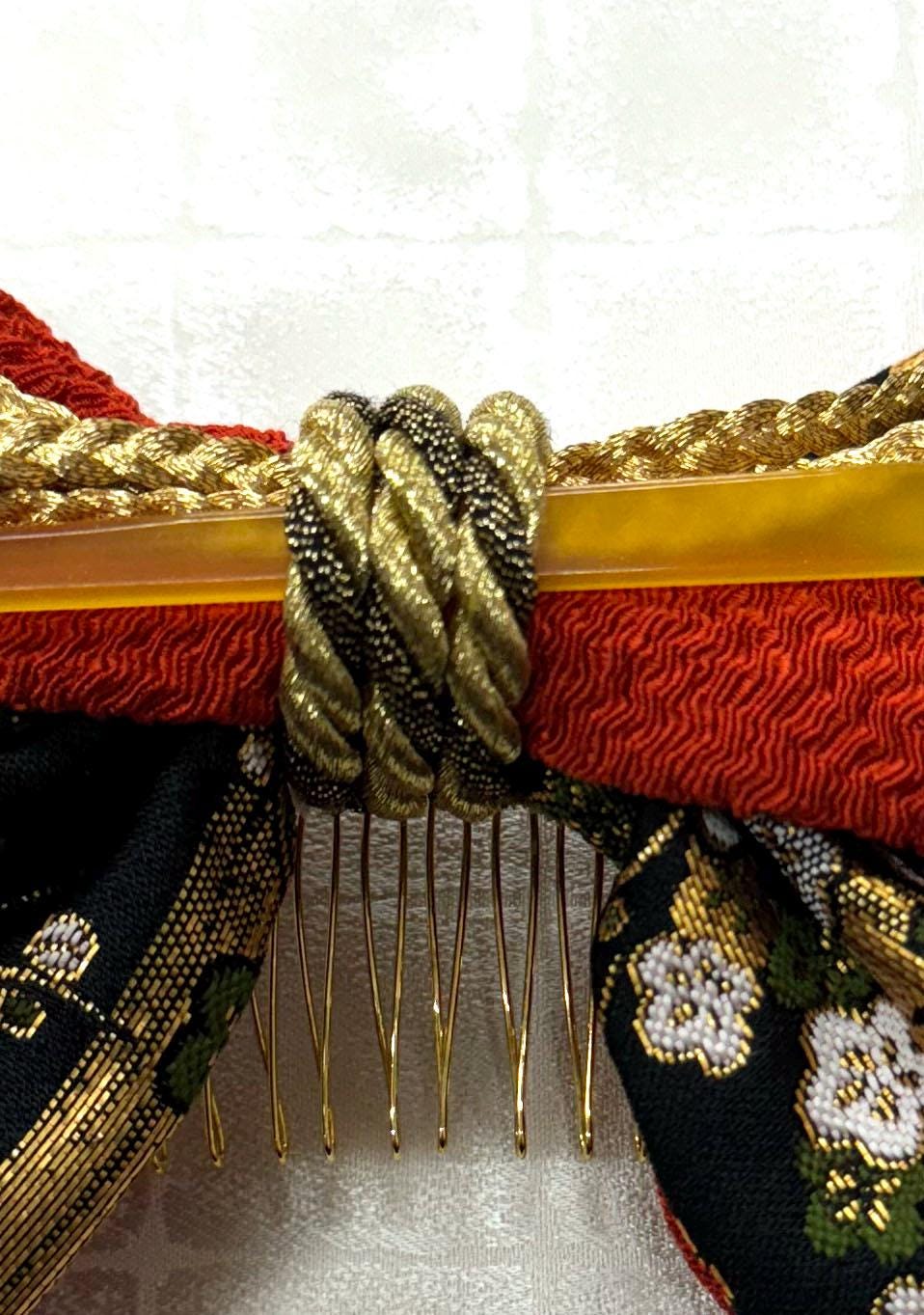Vintage Japanese Silk Bow - Etsy