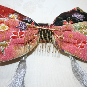 Vintage Japanese Silk Bow - Etsy