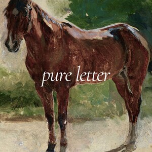 Vintage Horse Study Painting Print | Horse Wall Art | Antique ...