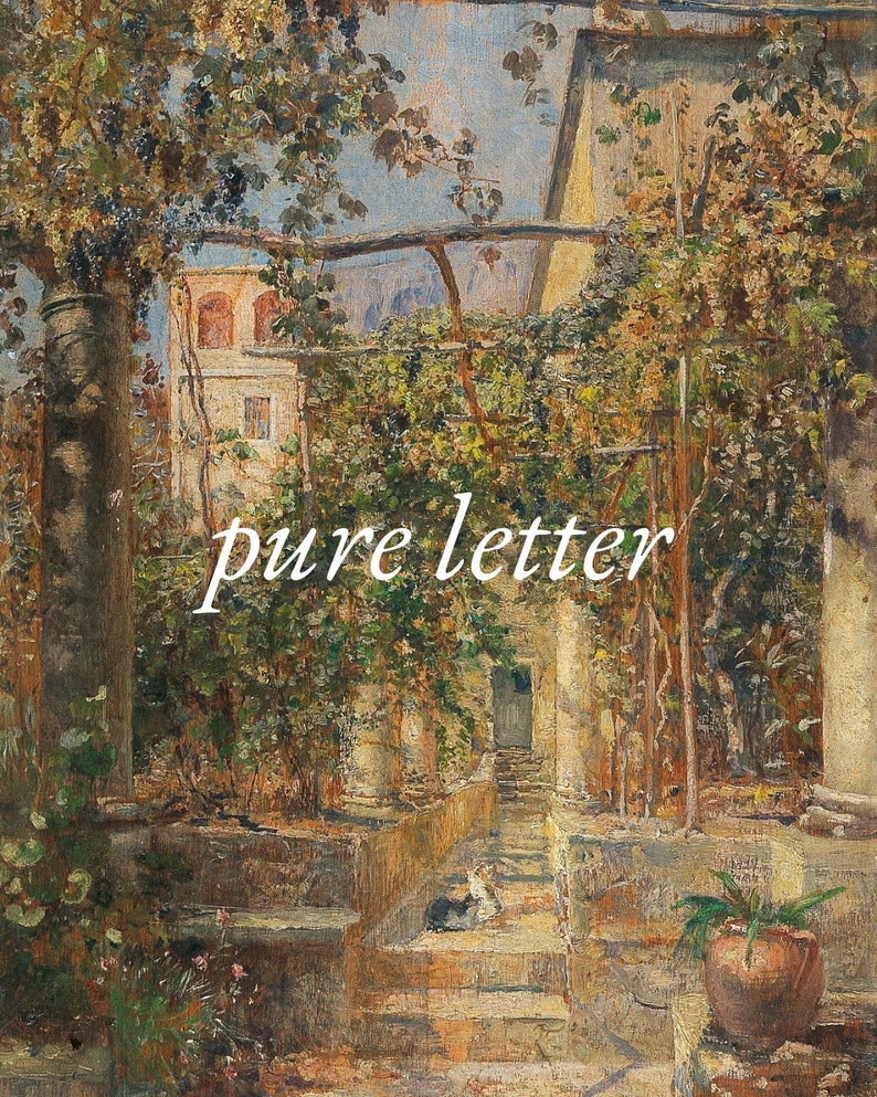 Vintage Italy Art Set: Italian Landscape Paintings Digital Download - Etsy