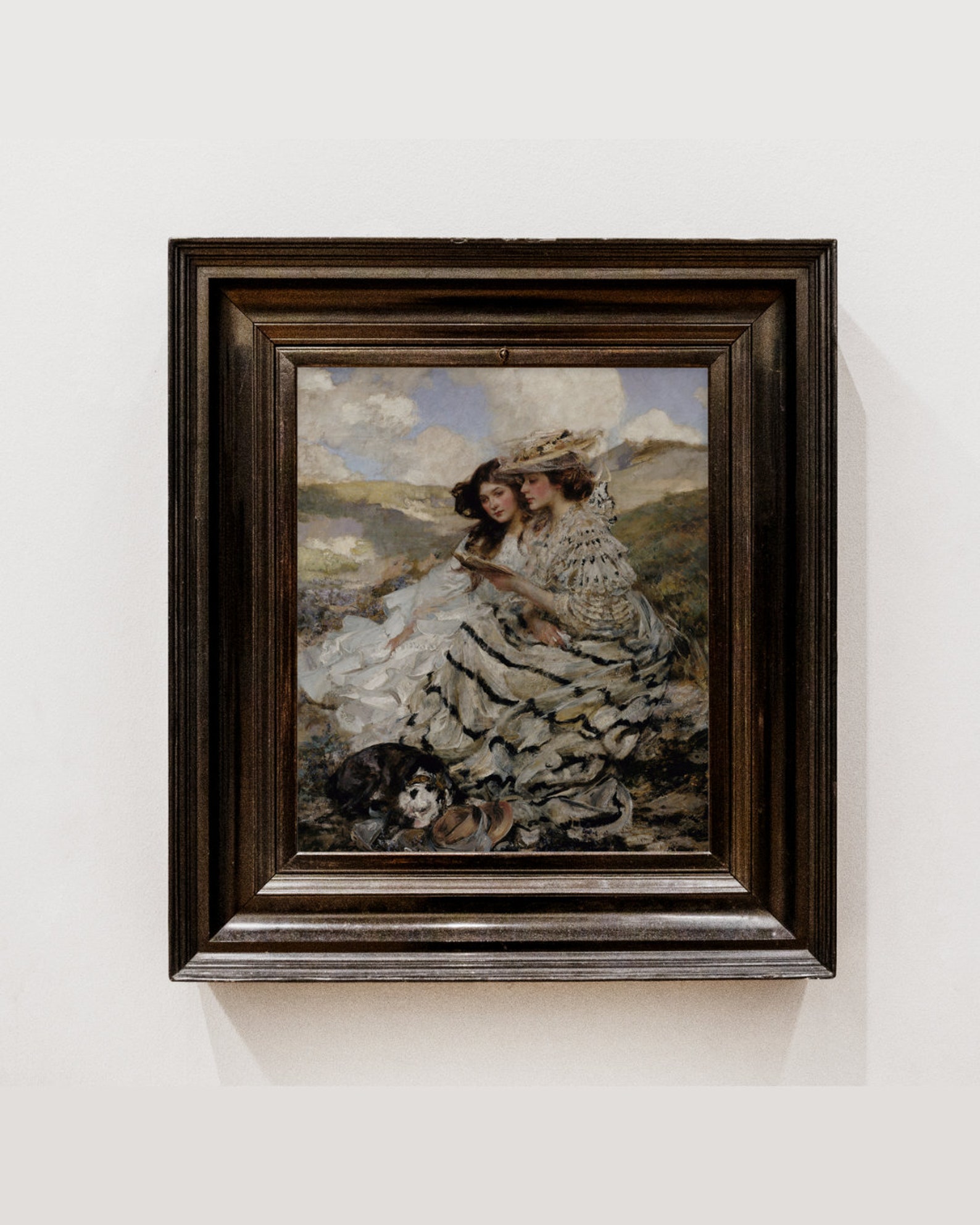 Light Academia Painting Academia Decor Vintage Wall Art - Etsy