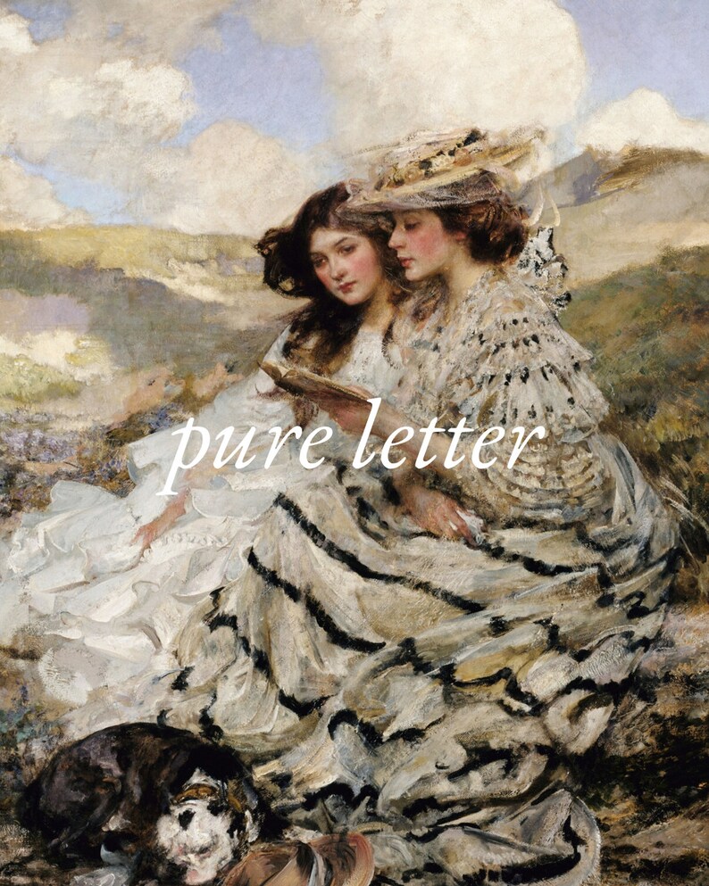 Light Academia Painting Academia Decor Vintage Wall Art - Etsy