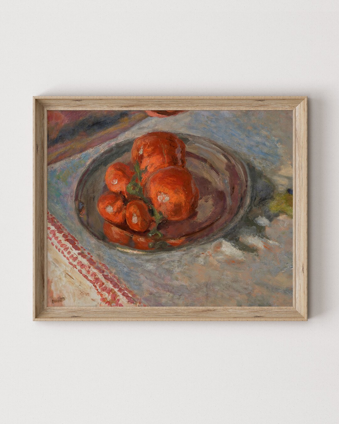 Italian Kitchen Painting | Tomato Art Print | Printable Vintage ...