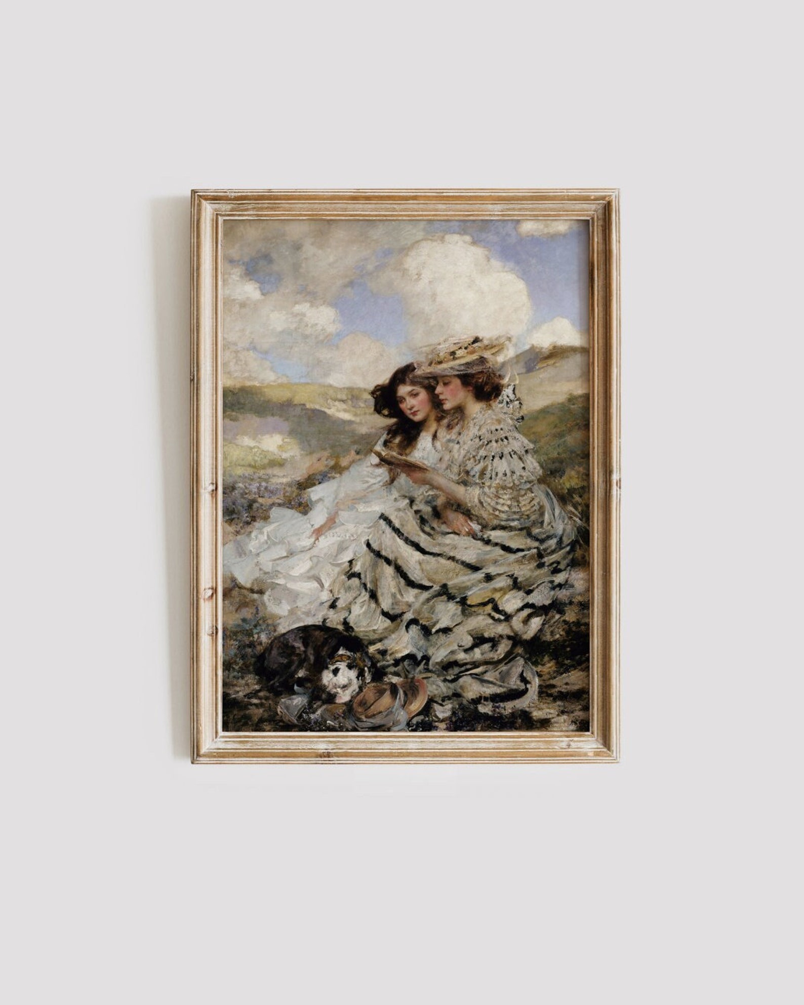 Light Academia Painting Academia Decor Vintage Wall Art - Etsy