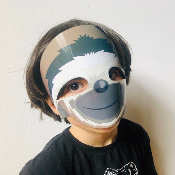 Sloth Mask - Etsy