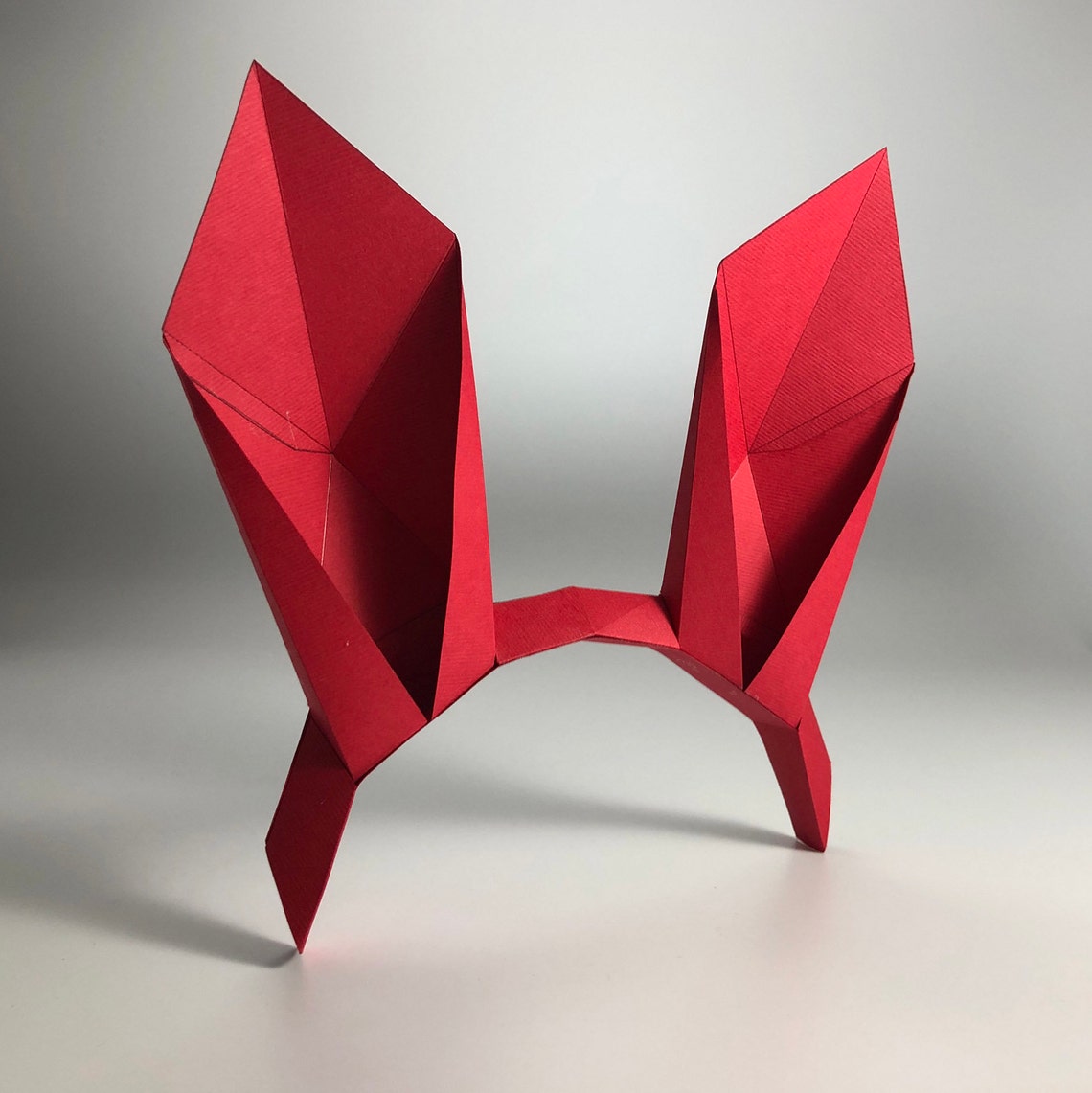 Rabbit Ears Headband DIY Papercraft Download PDF digital | Etsy