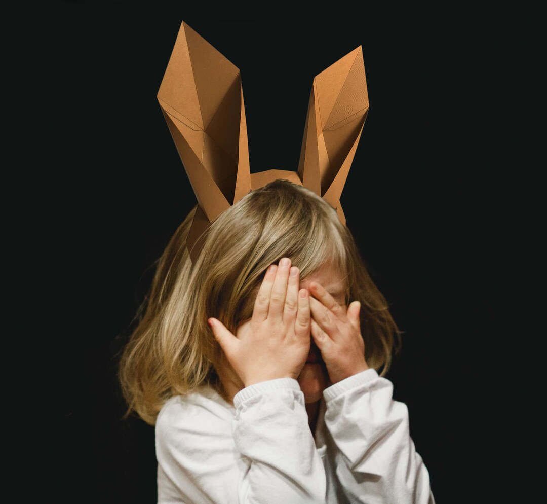 Rabbit Ears Headband - DIY Papercraft Download PDF [digital Download ...