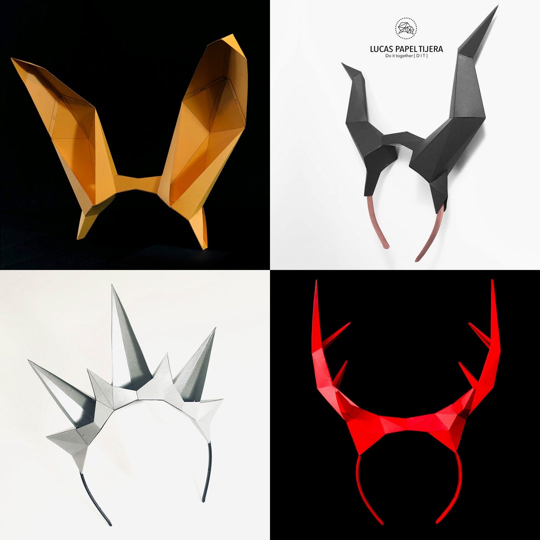 Headband Collection 1 - Download, Print and Build - Etsy