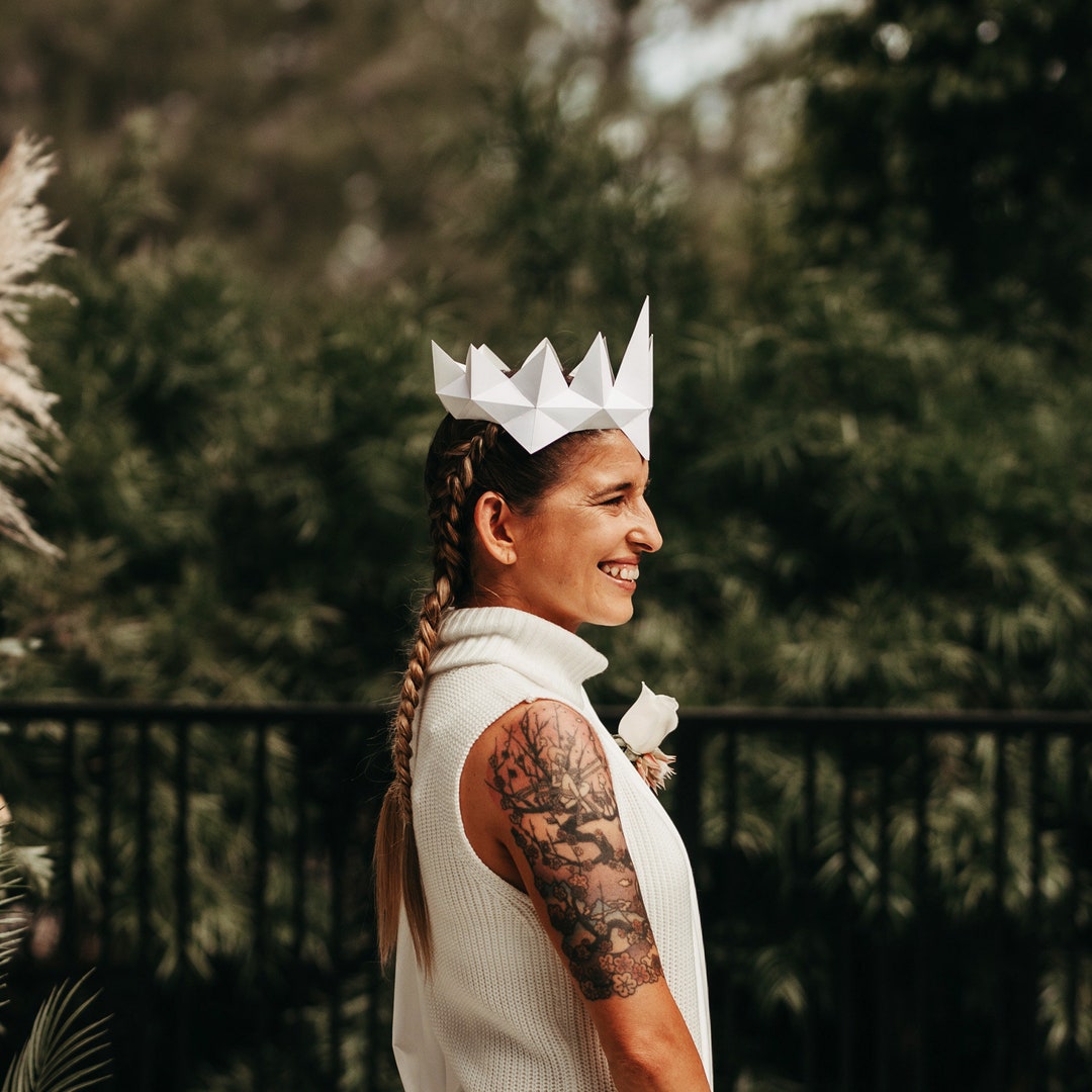 King's Crown, DIY Template to Become a King [digital Download] Paper ...