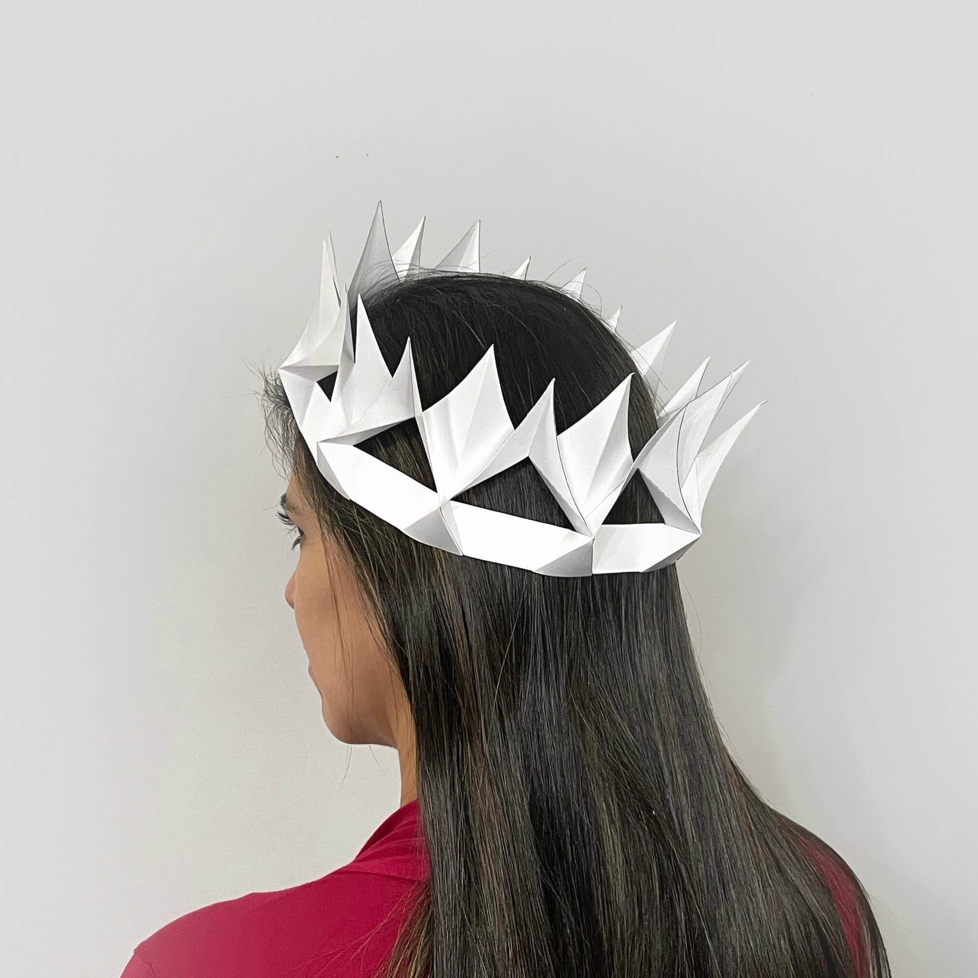 Witch Crown DIY Paper Crown Digital Template Downloadable - Etsy