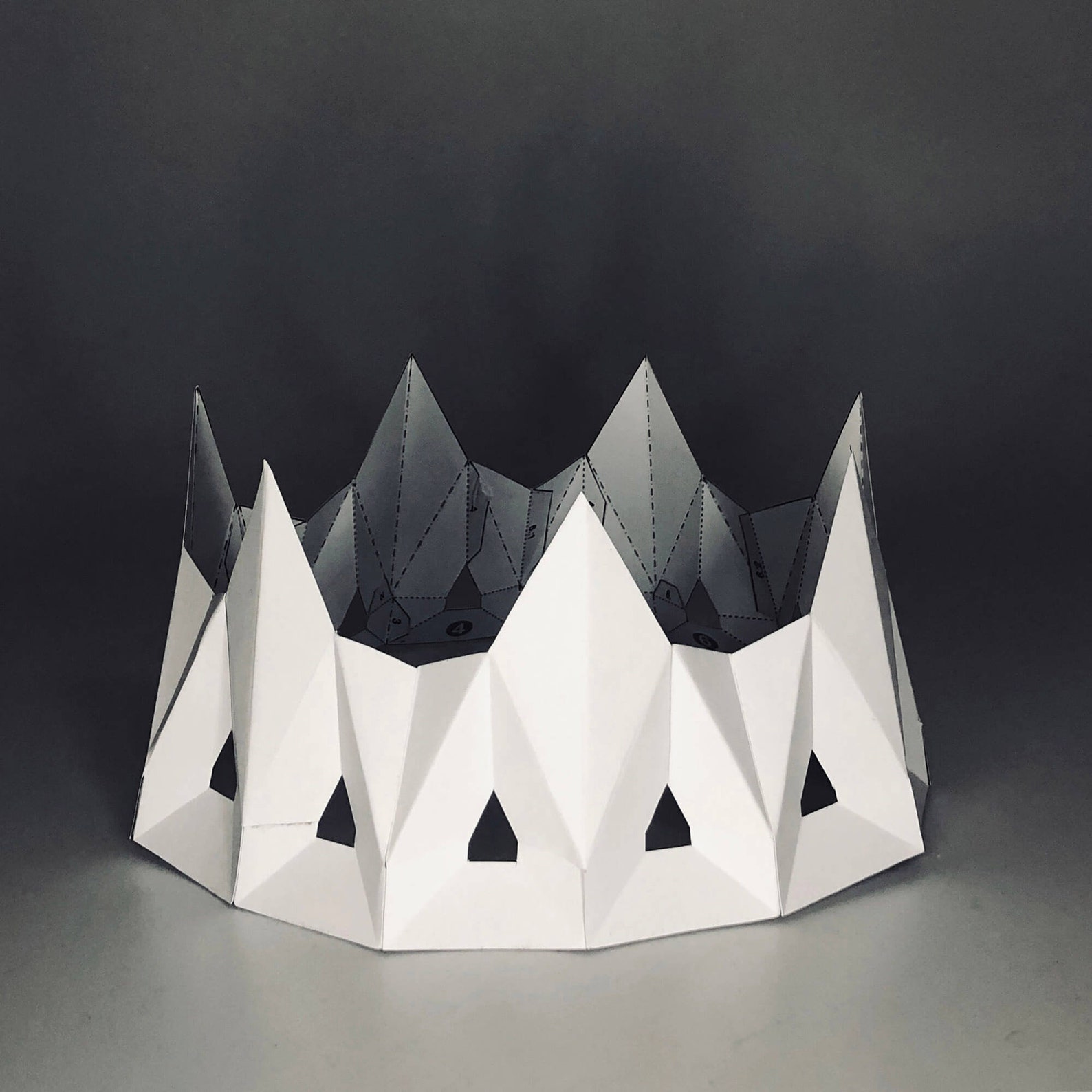Prince Crown DIY Template for Kids and Adults. Downloadable | Etsy
