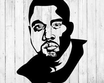 Kanye West Vector - Etsy