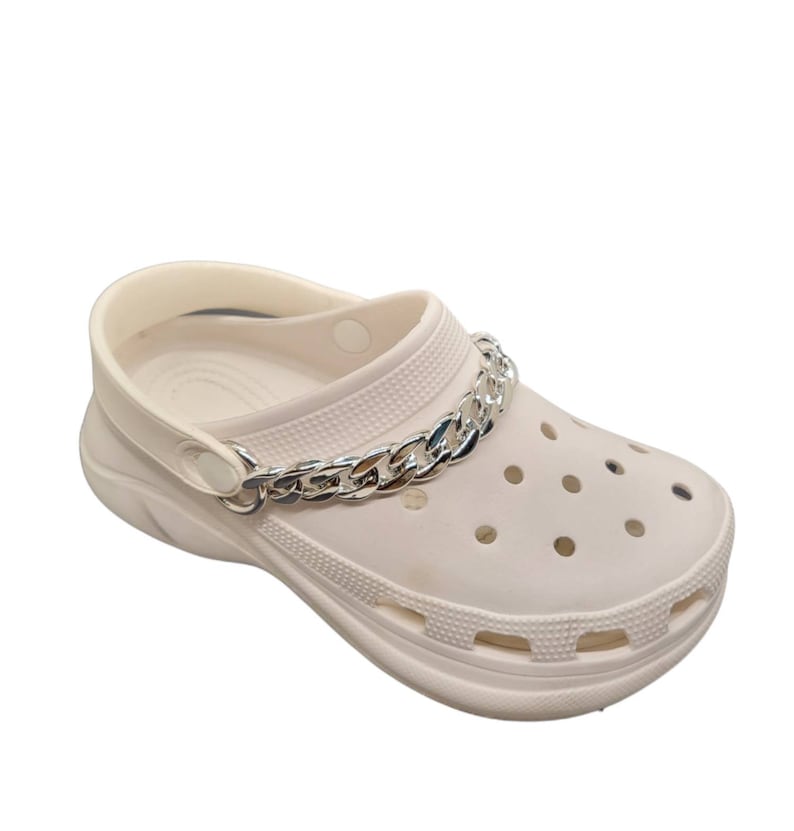 2pcs Chain Chunky Charms/inspired Metal Plastic Chain / Crocs - Etsy
