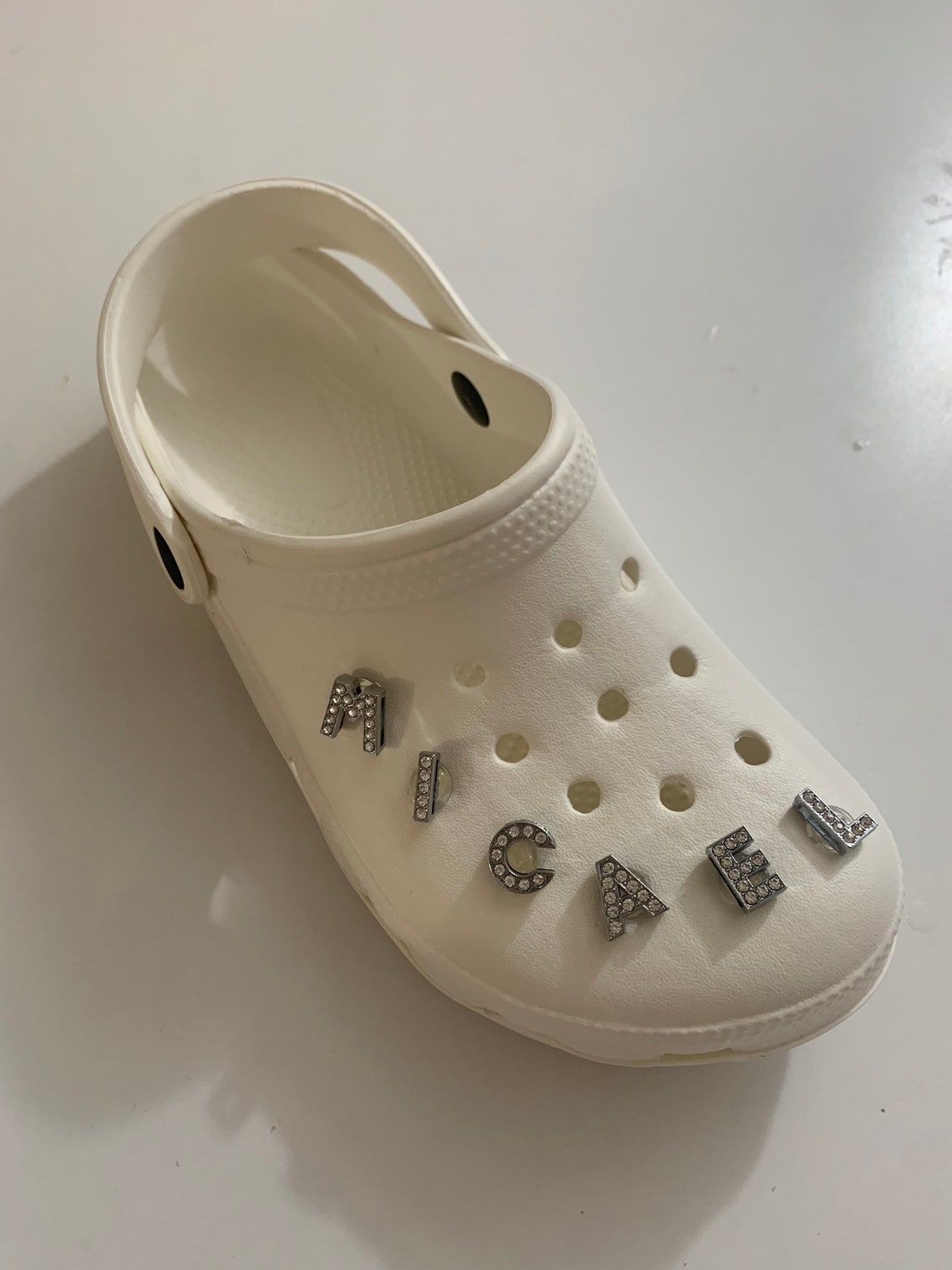 Personalized Rhinestone Shoes Charms for Crocs / Initial Shoe - Etsy