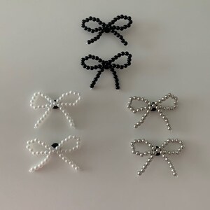 Pearl Bow Shoe Charm | Kitten Shoe Charm | Crocs Accessories | Pearl ...