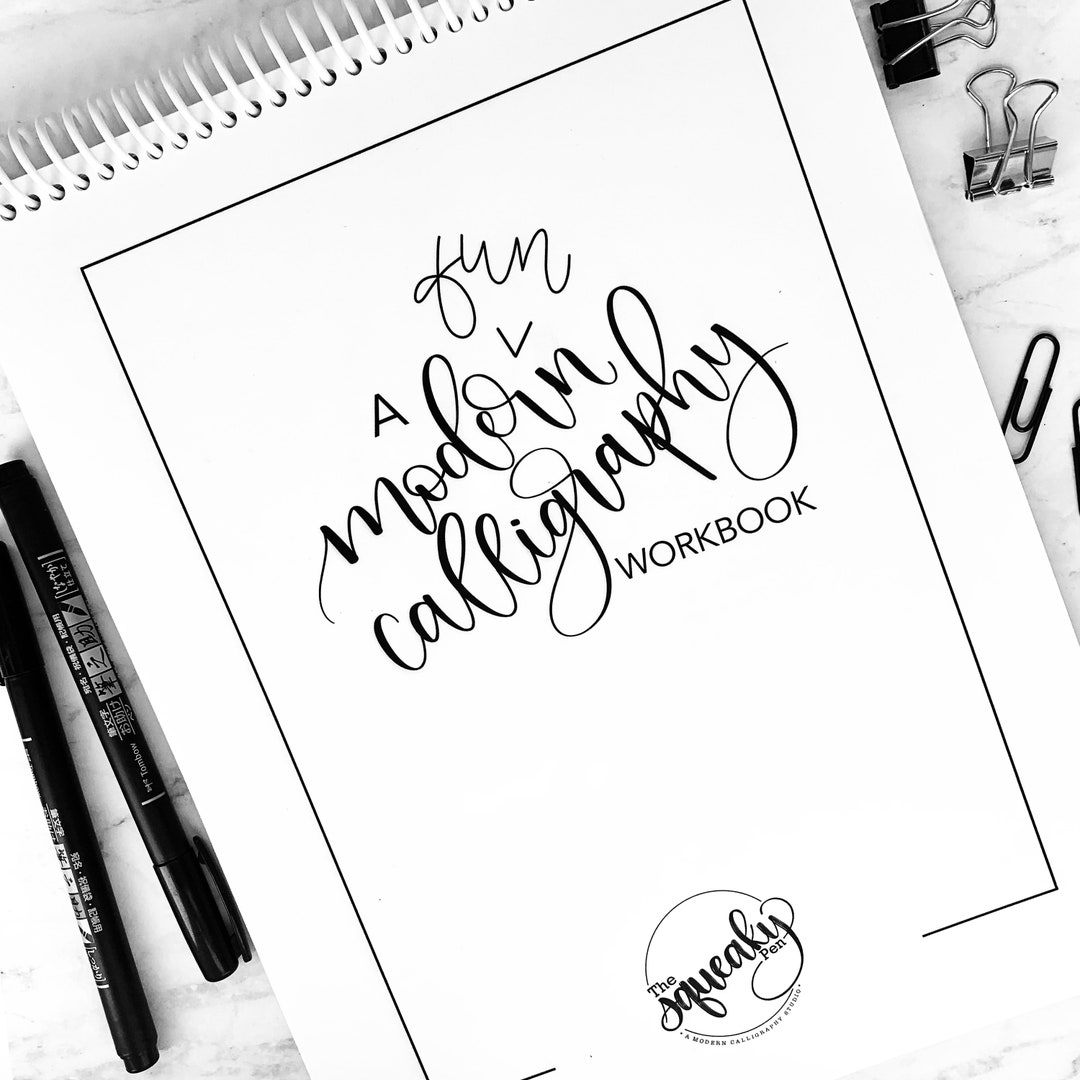 De manuel de calligraphie Apprendre le lettrage au pinceau Cours de ...