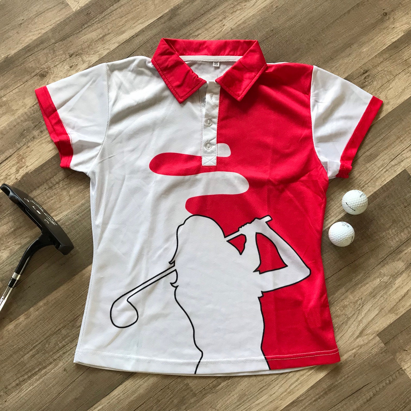 Golf Polo Limited Edition Me-design | Etsy