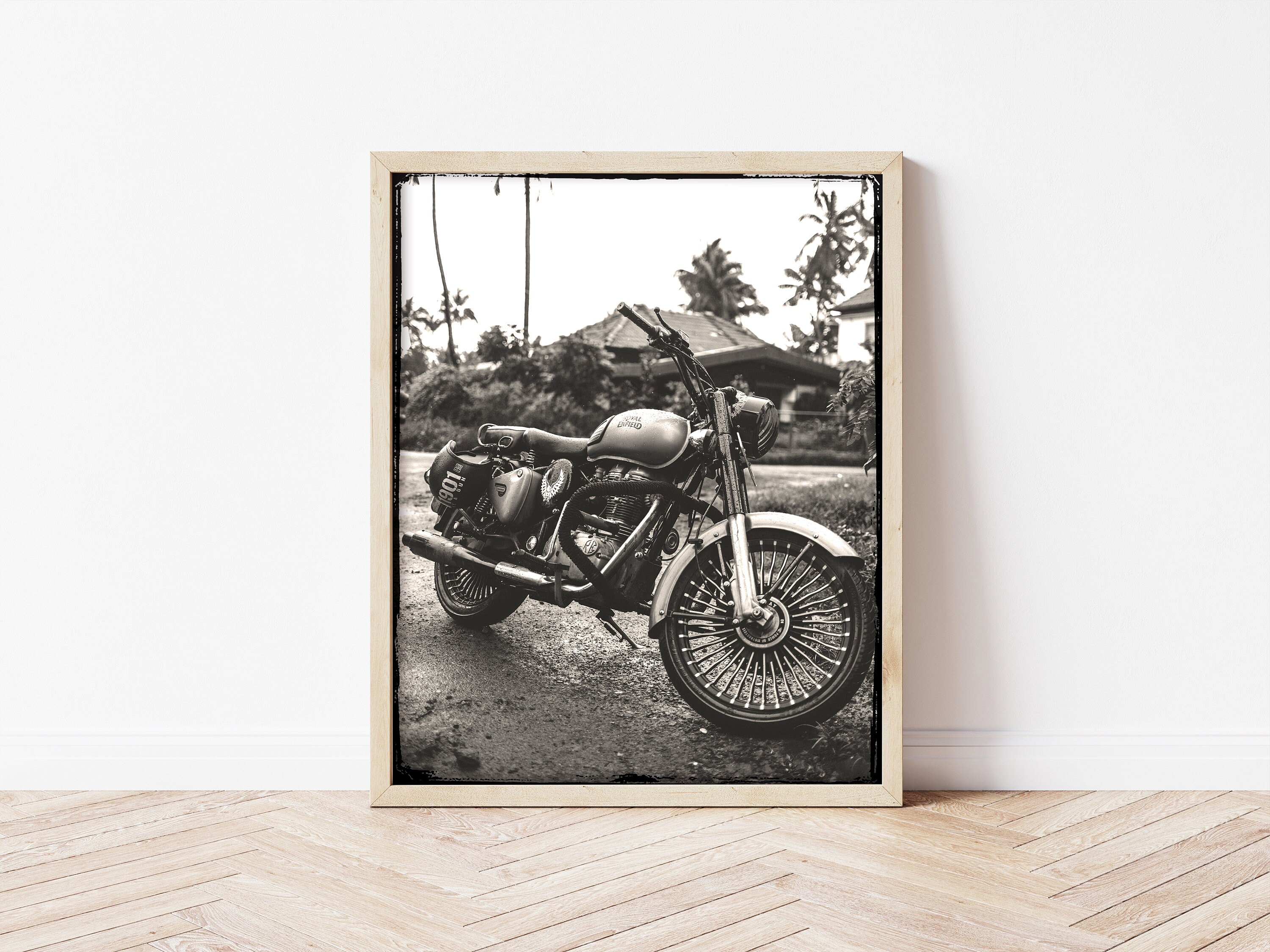 Vintage Style Motorcycle Instant Download Printable Art, Loft Decor ...