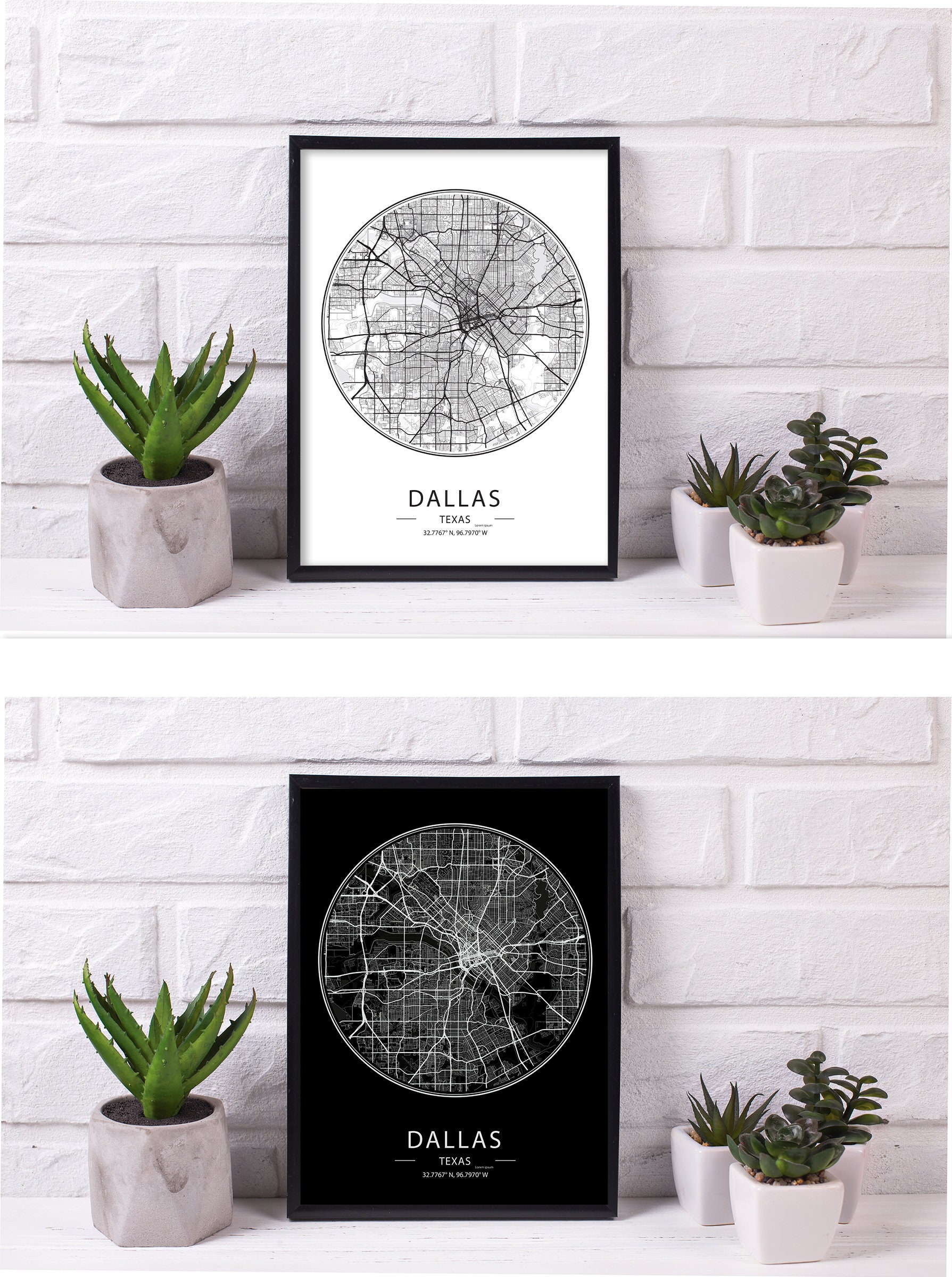 Dallas Poster Instant Download, Dallas Poster, Dallas Travel Poster ...
