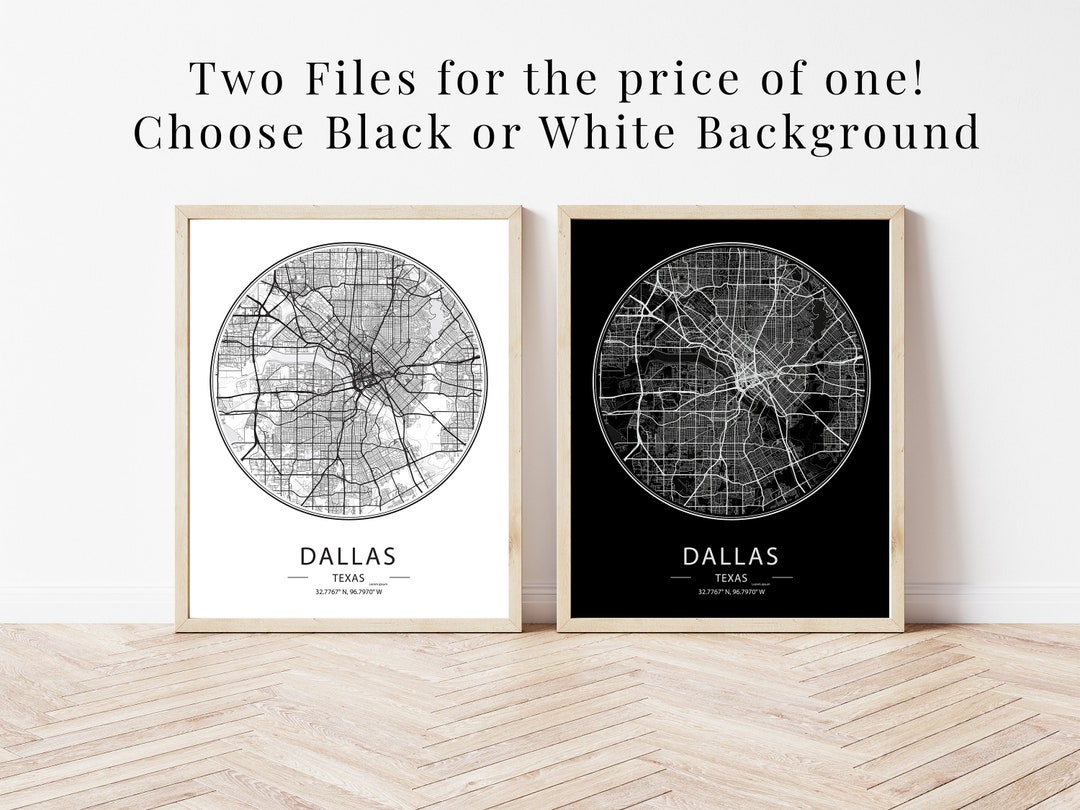 Dallas Poster Instant Download, Dallas Poster, Dallas Travel Poster ...
