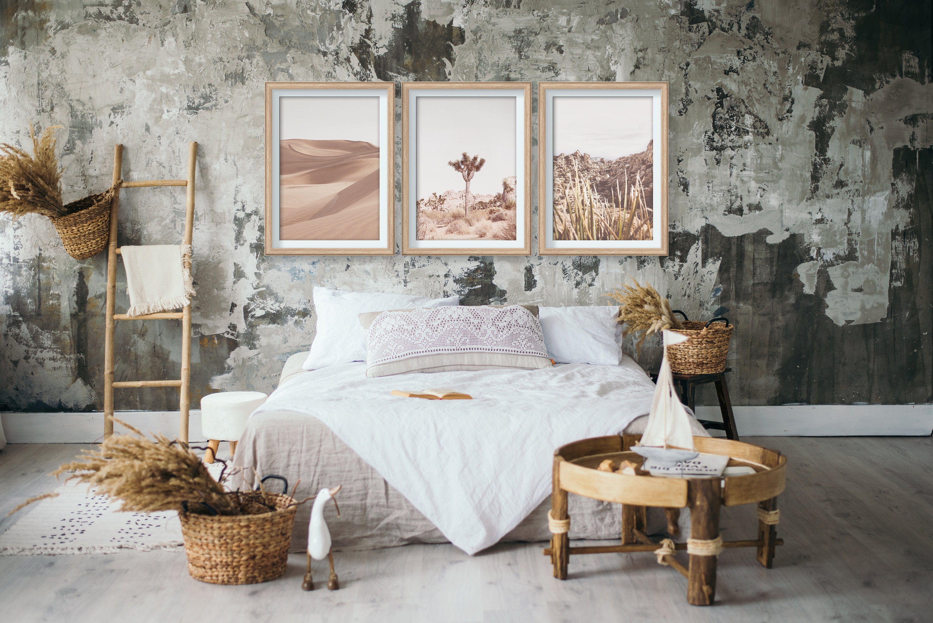 Vintage Boho Style Instant Download, Desert Theme, Set of 3 Sand Dune ...