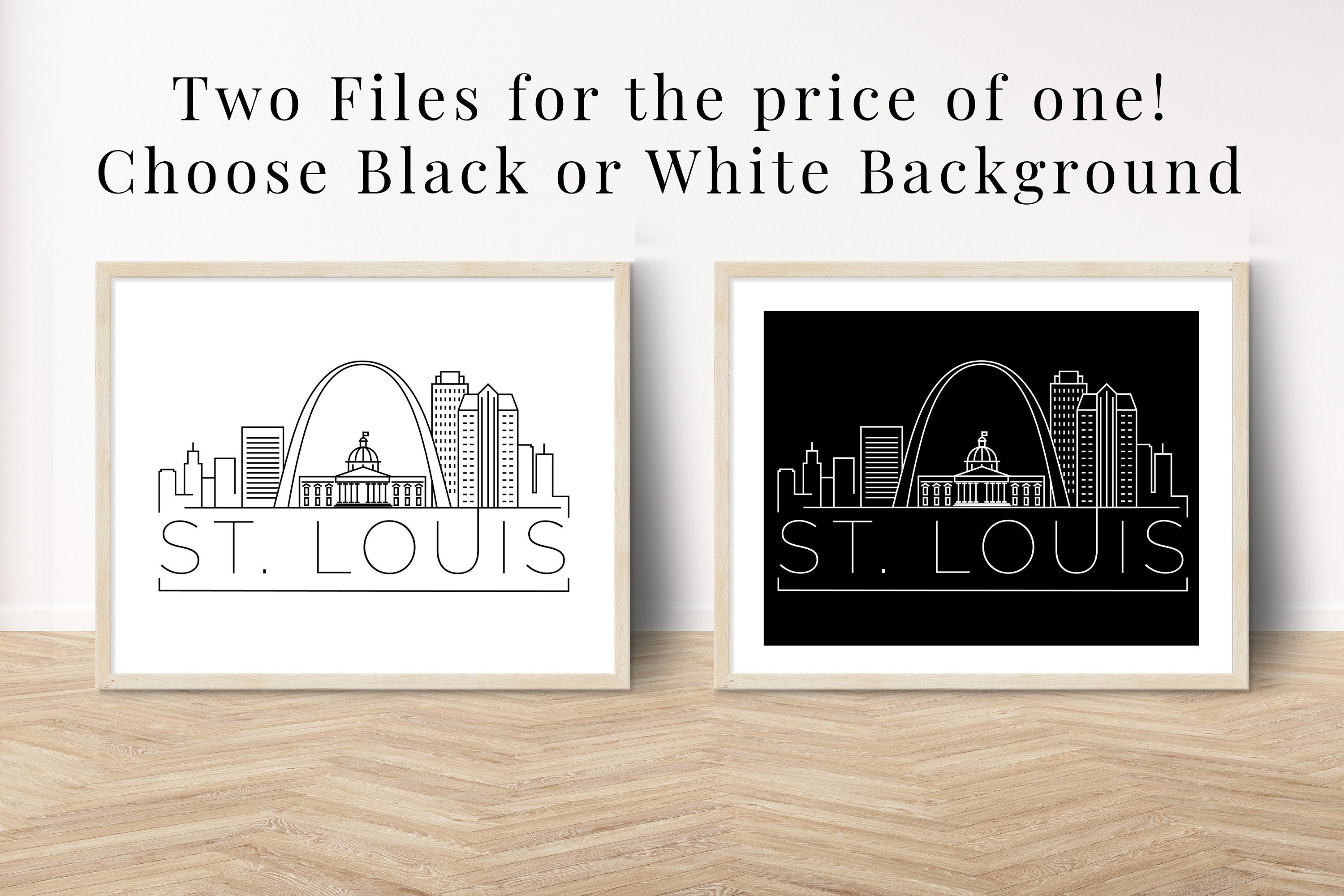Printable St Louis Wall Art, St Louis Missouri Prints, St Louis Travel ...