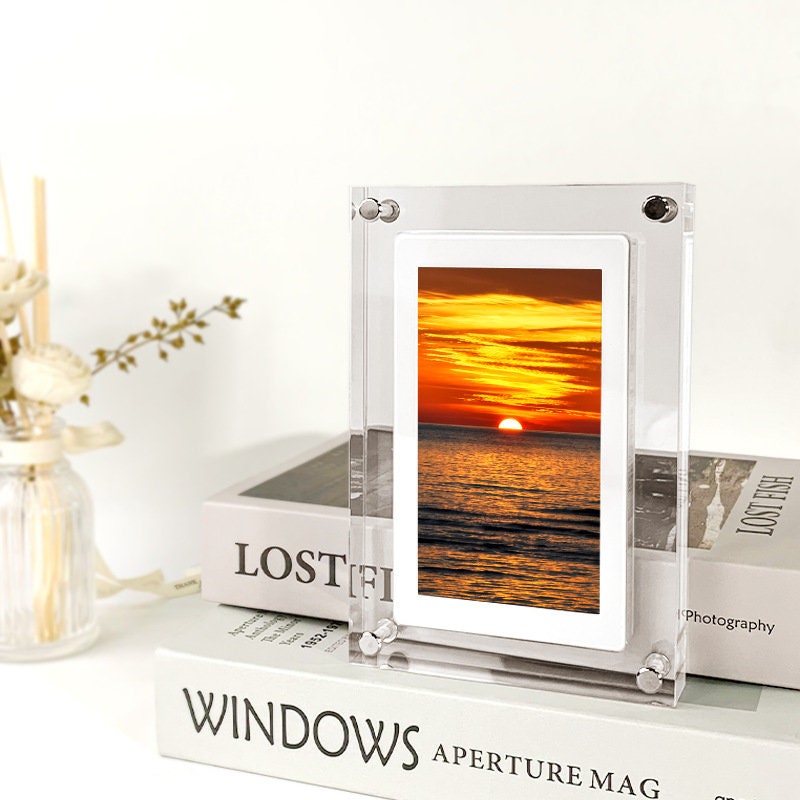 Acrylic Customizable Motion Video Frame Full HD | Infinite Video ...