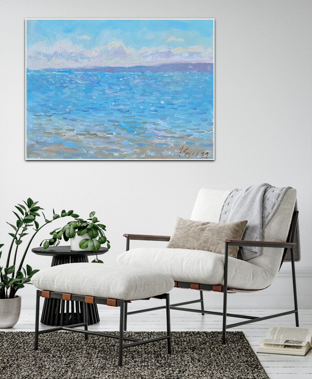 Claude Monet Landscape Oil Painting to Order Summer - Etsy