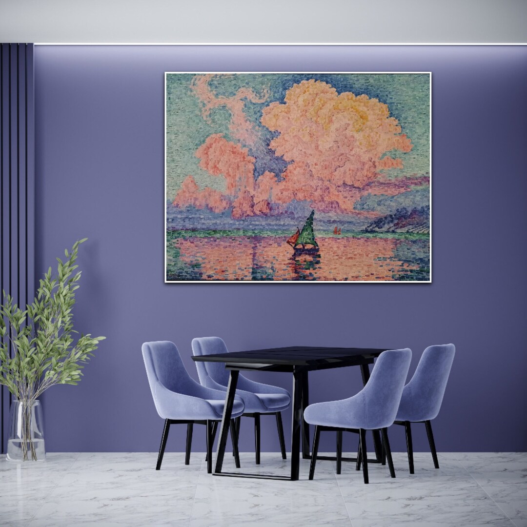 Signac Landscape Oil Painting to Order, Summer Landscape, Sinrise ...