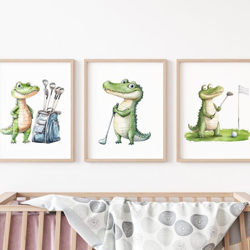Alligator Nursery - Etsy