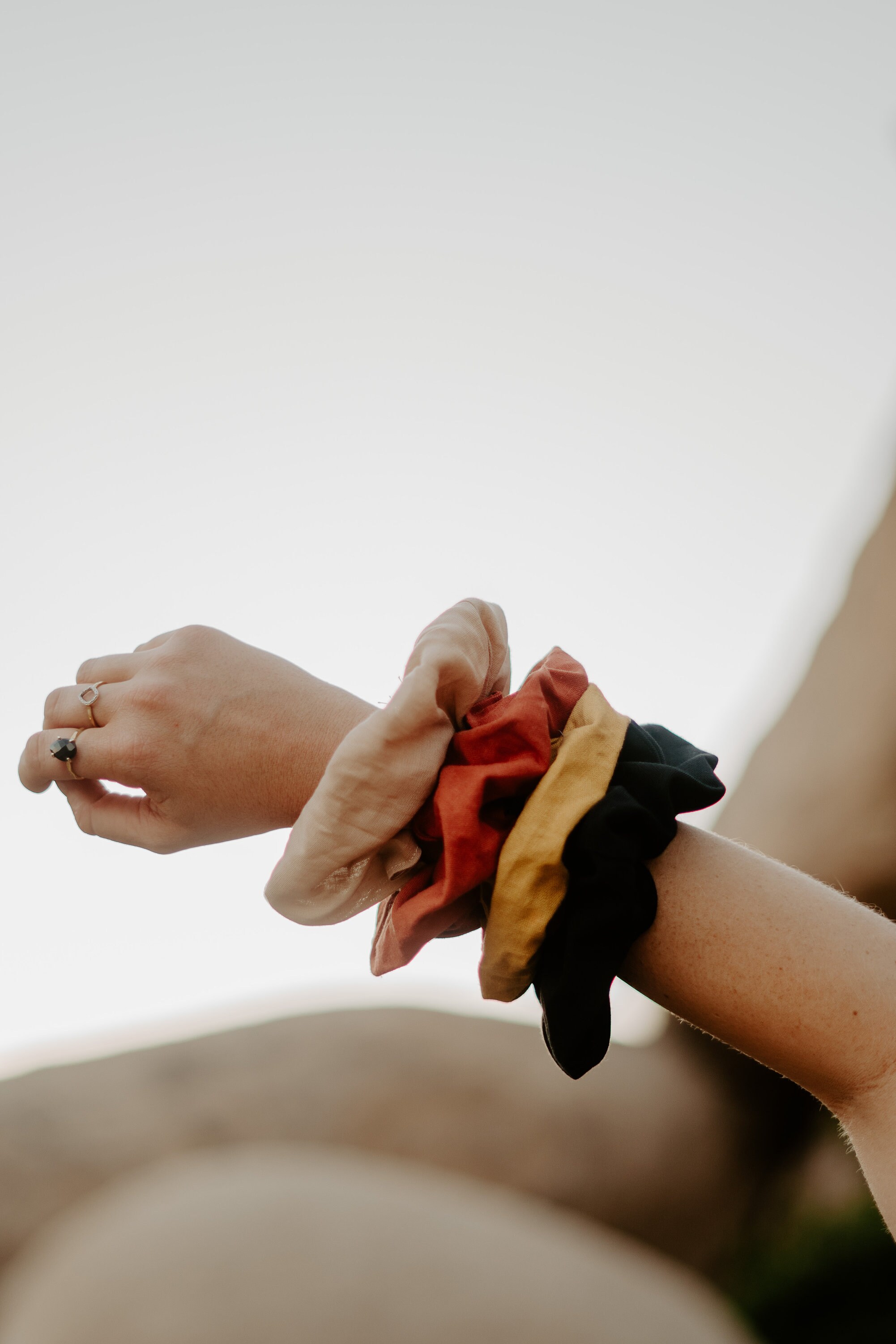 Big Oversized Linen Scrunchie Handmade in California Natural - Etsy