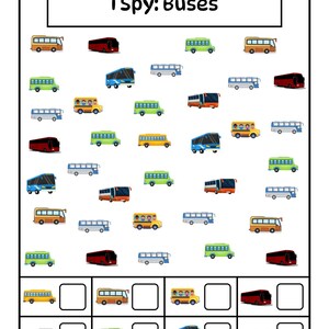 I Spy Vehicles for Kids – 15 Pages of Cars, Trucks, Planes & More ...