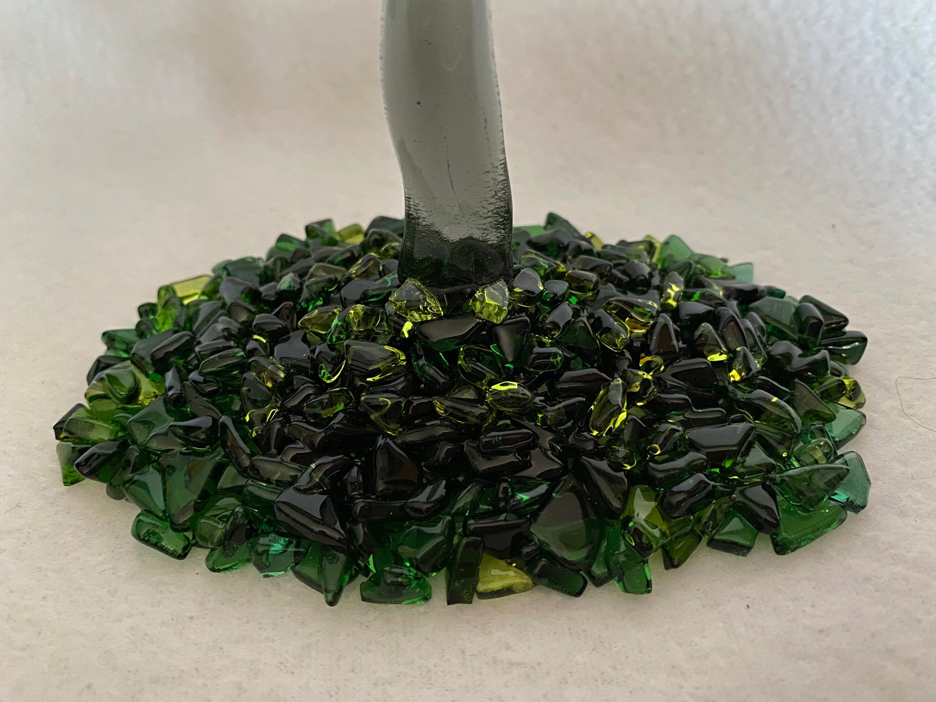 Fused Glass Spring Tree Sculpture - Etsy