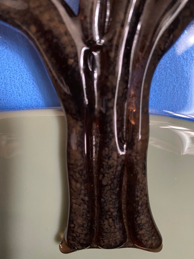 Fused Glass Autumn Tree - Etsy