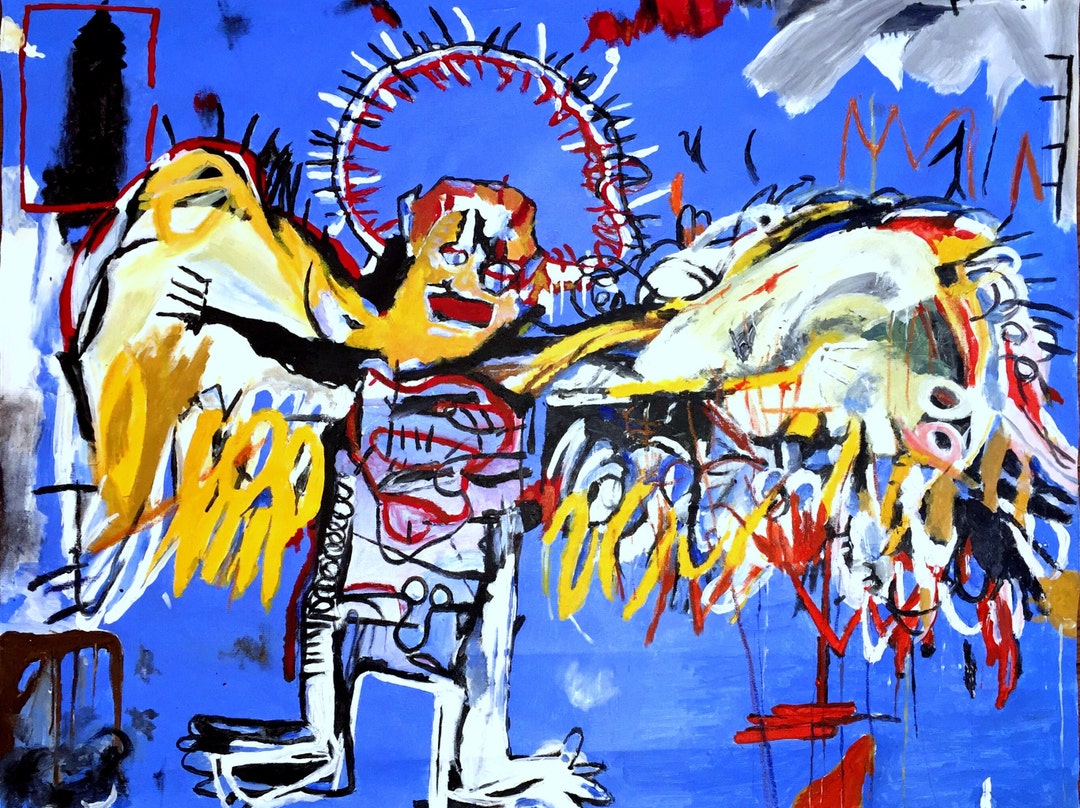 FALLEN ANGEL by BASQUIAT - Etsy