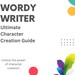 Wordy Writer Ultimate Character Creation Guide - Etsy