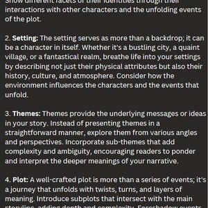 Crafting Layered Depth: Adding Dimension to Your Fiction Story - Etsy