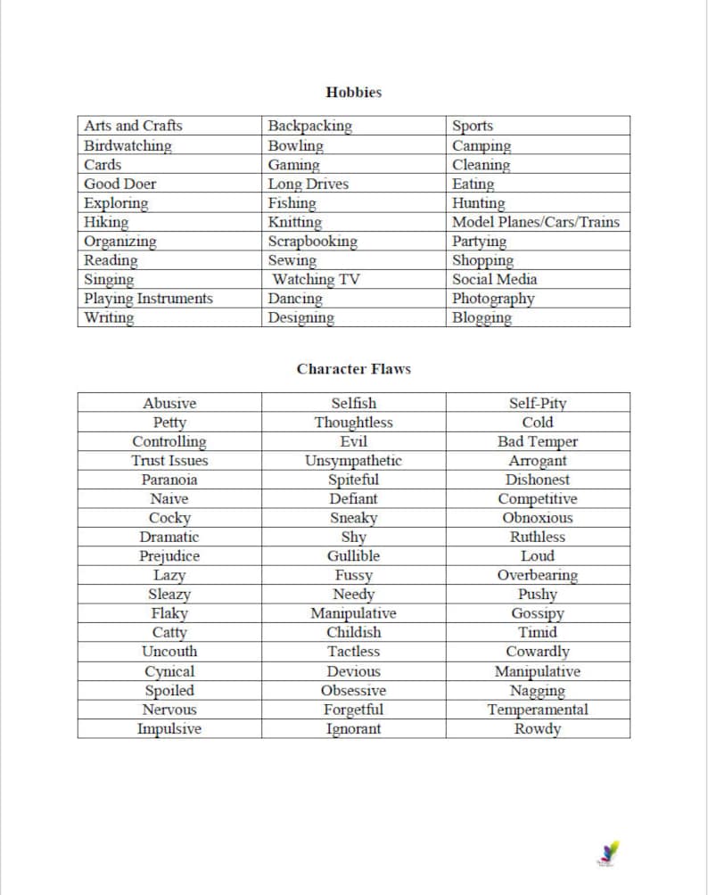 Better Together: Creating Fictional Characters - Etsy