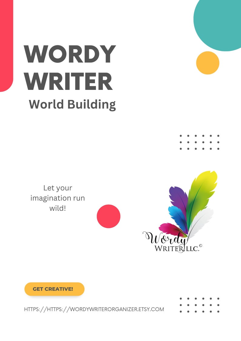 Wordy Writer World Building - Etsy