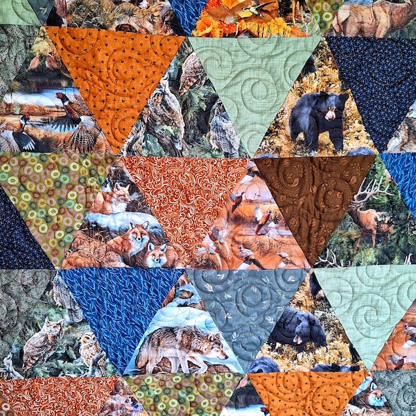 Wildlife Quilt - Etsy
