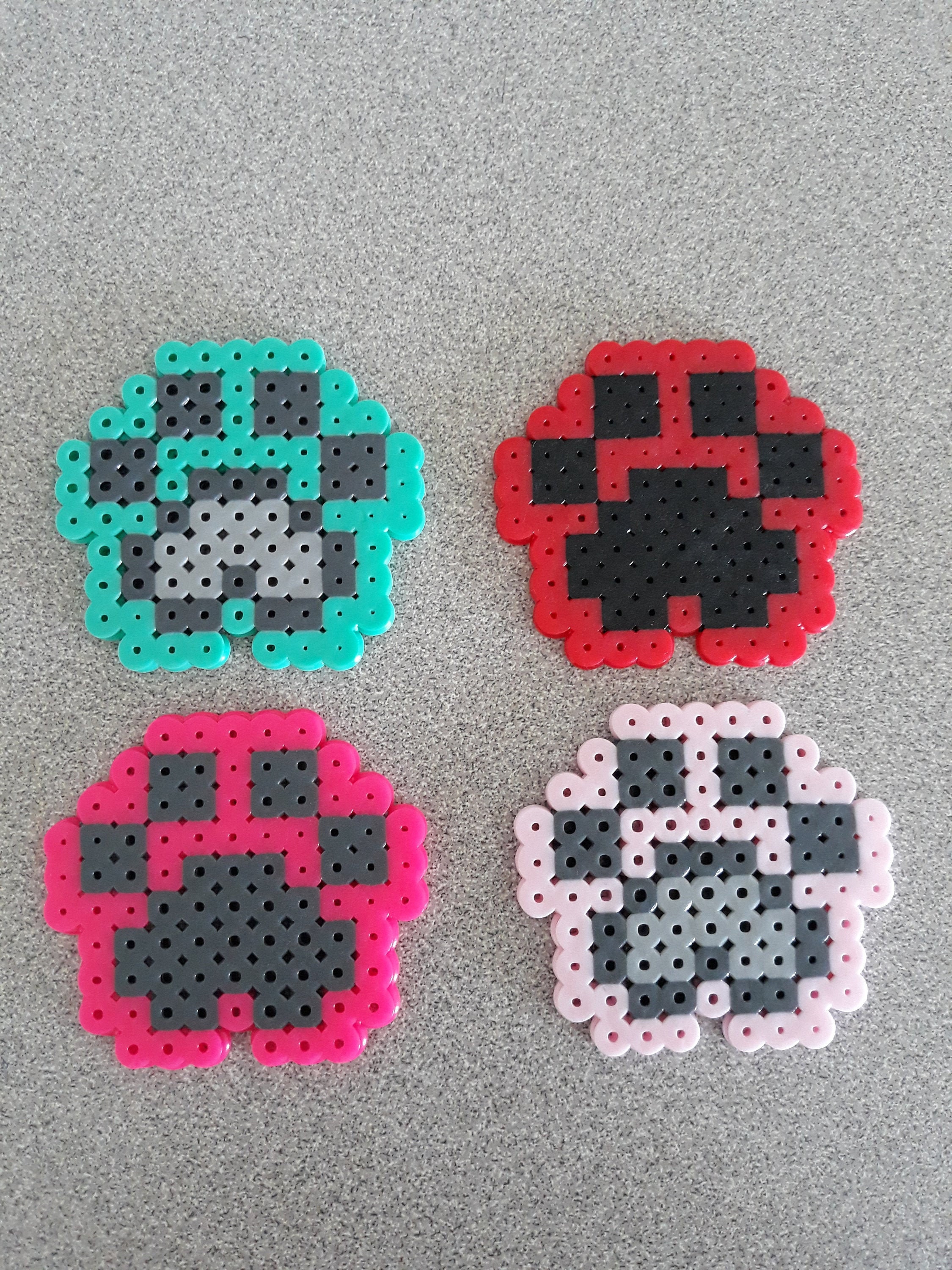 Fuse Bead Pattern Paw Print