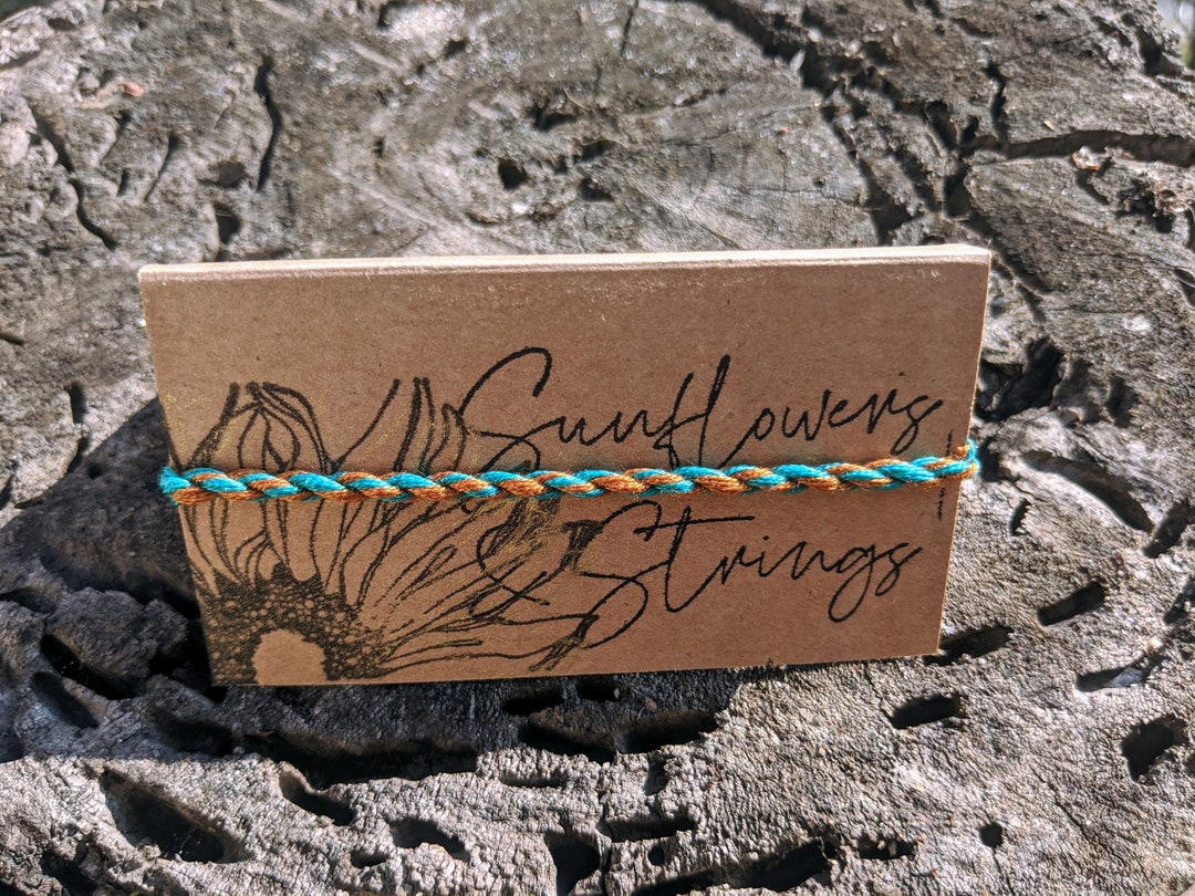 Simple Twisted Friendship Bracelet, Handmade to Order, Simple Heartfelt ...