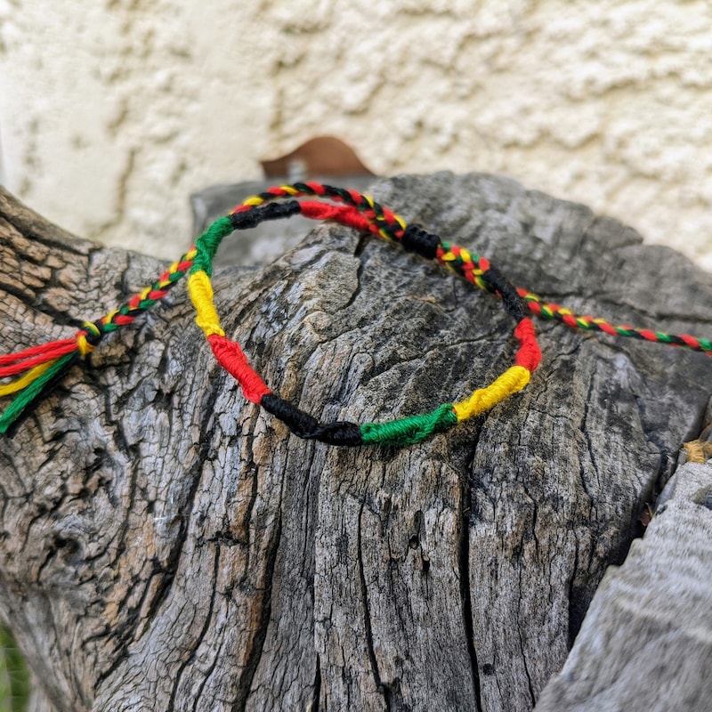 Rasta Bracelet - Etsy