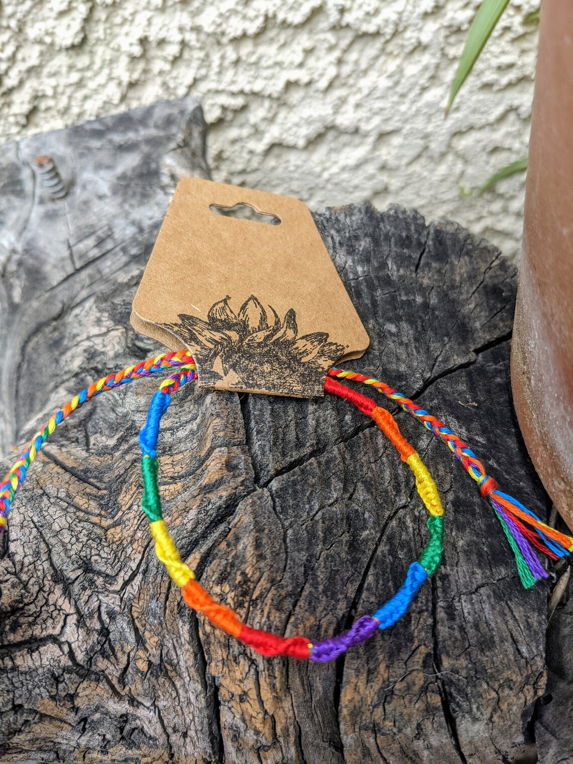 Rainbow Pride Handmade Friendship Bracelet / LGBT Pride - Etsy