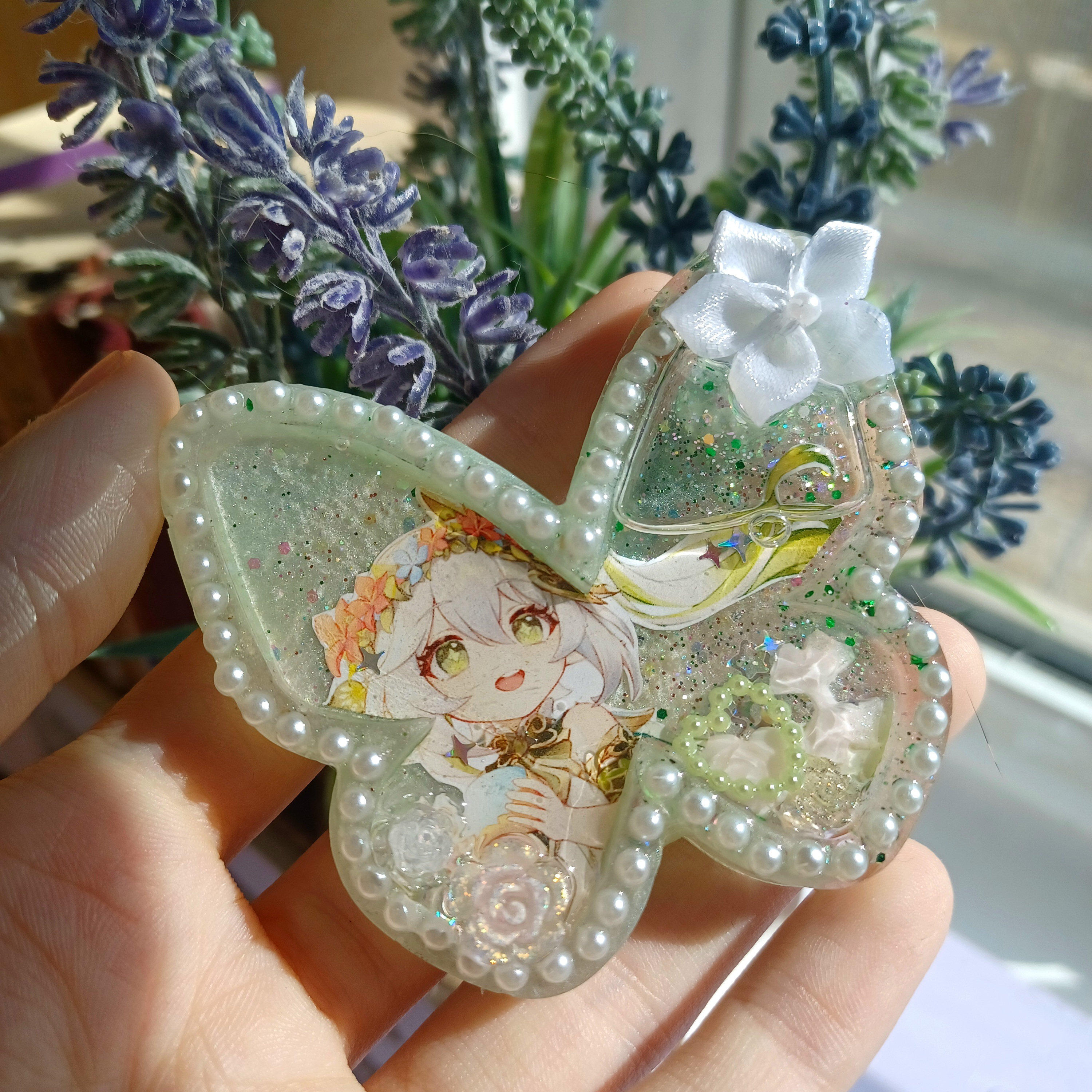 Genshin Impact Character Liquid Shaker Keychains READ DESCRIPTION - Etsy