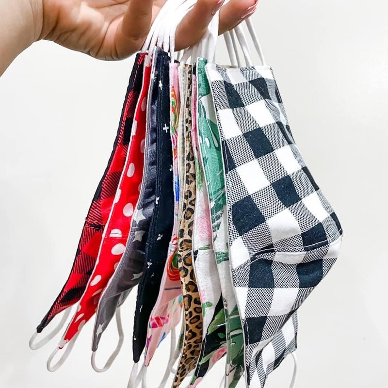 Colorful Face Mask - Etsy