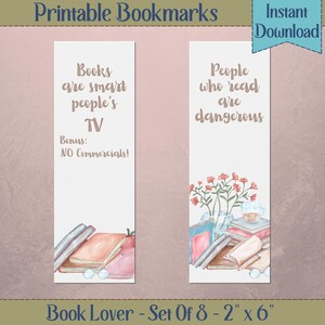 Printable Bookmarks | Reading Quotes Bookmark | Back to School ...